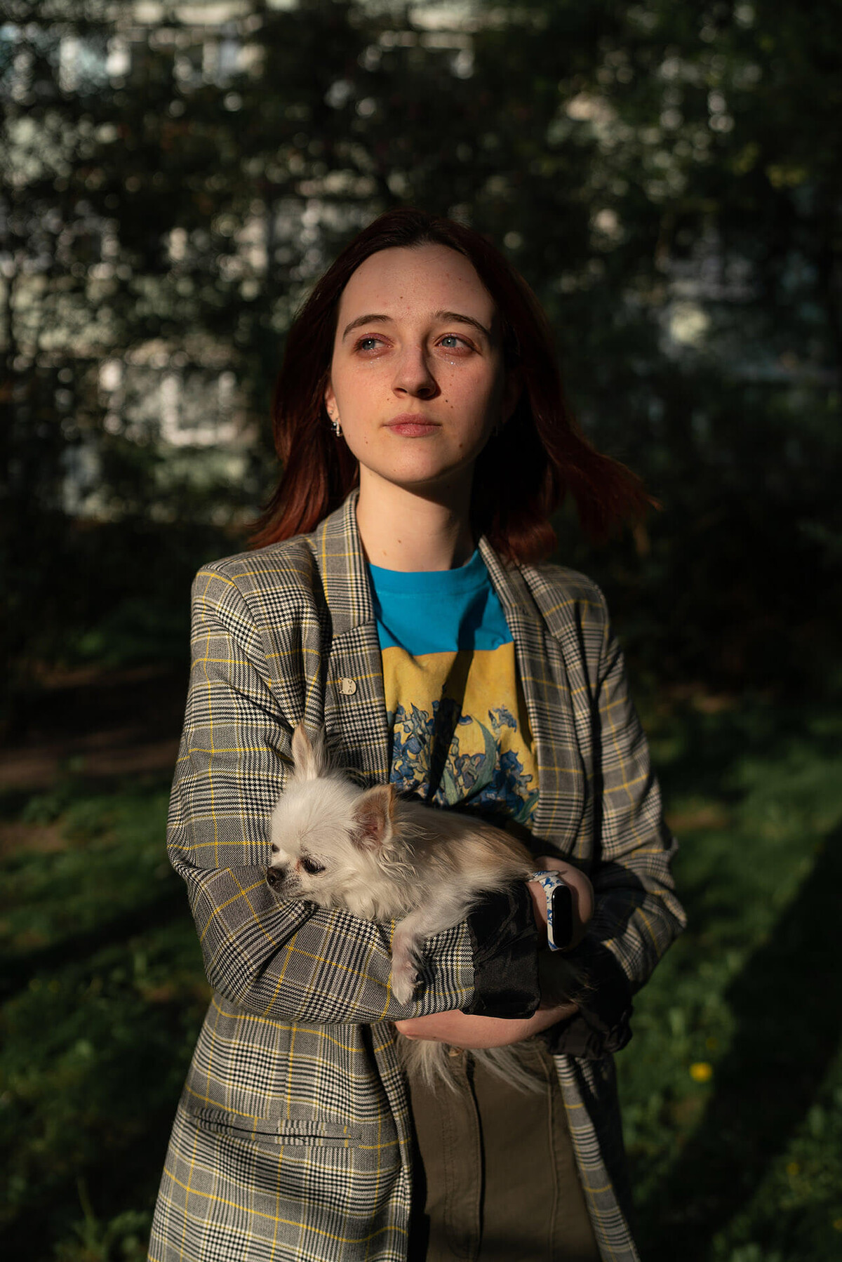 Anya (23), Vitaliy Ivanovych (83, grandfather), Tetyana (48, mother ...